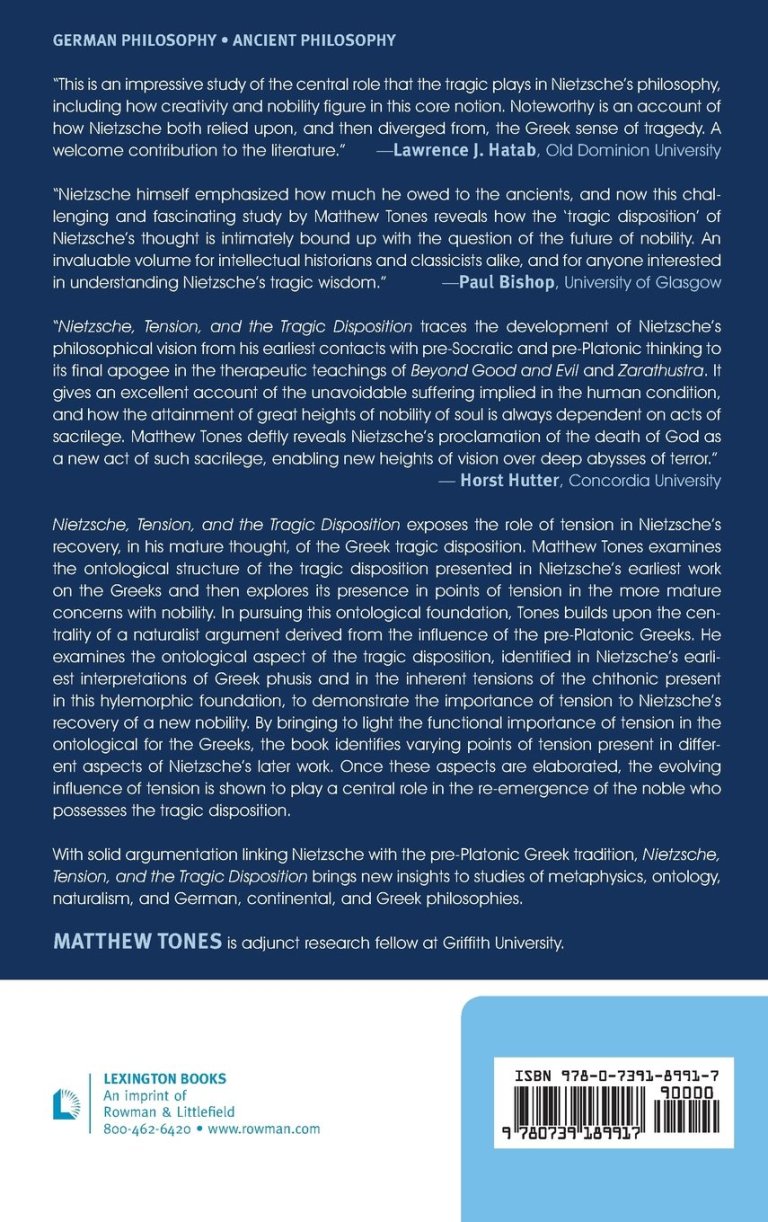Nietzsche, Tension, and the Tragic Disposition – Nochrisis